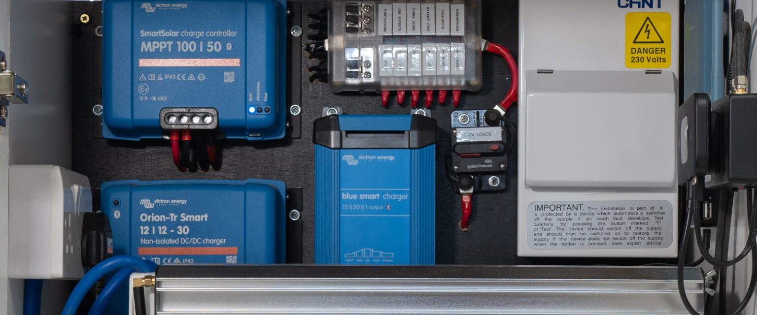 Our offgrid campervan electrical system - The Road Two Spoons
